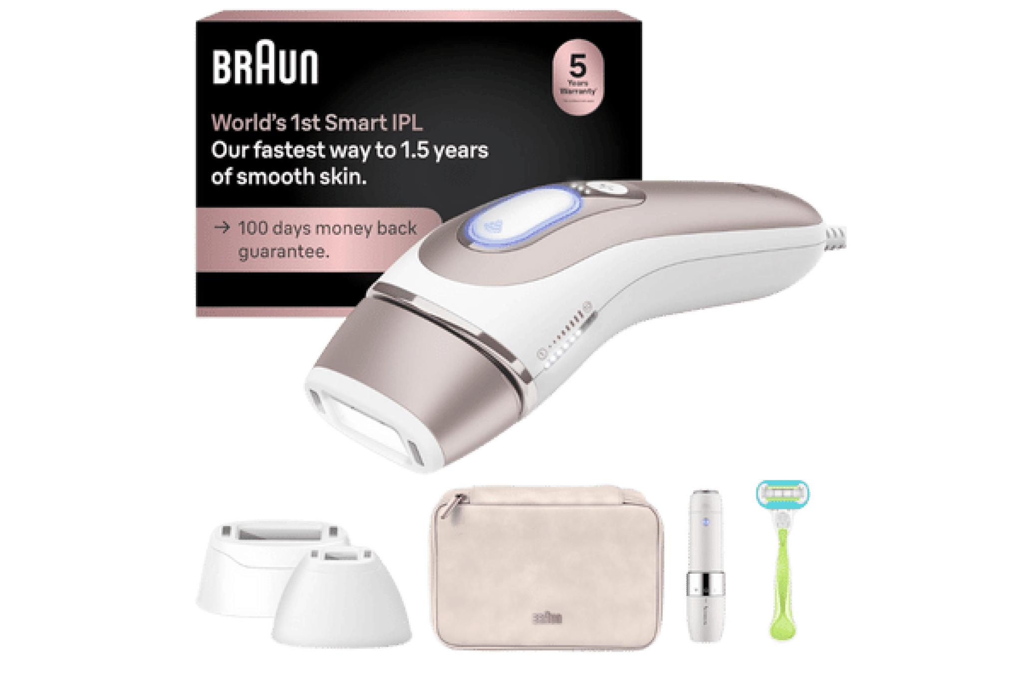 Braun IPL Skin i - מכשיר להסרת שיער בראון בלייזר ביתי | סקירה 2025